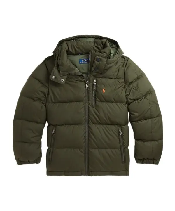 Polo Ralph Lauren Quilted Down Jacket With Removable Hood