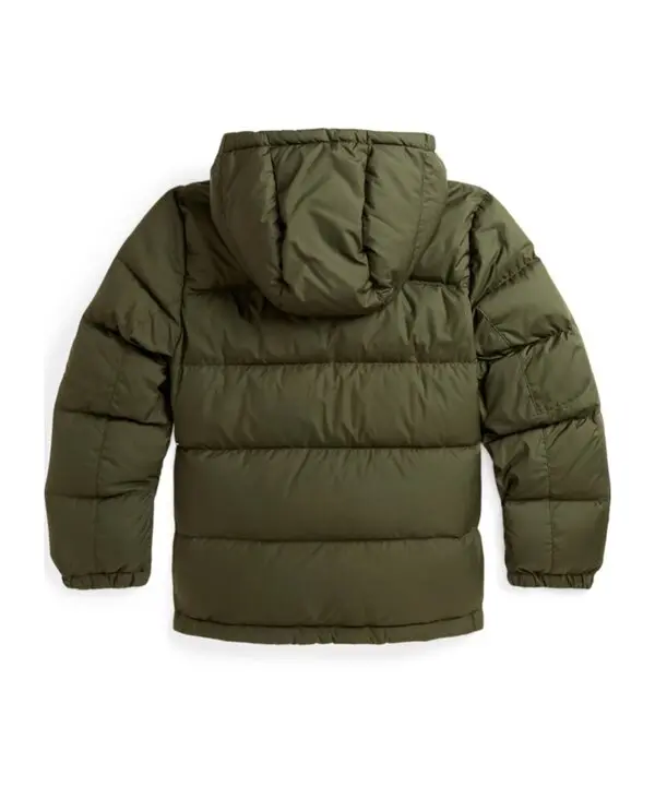 Polo Ralph Lauren Quilted Down Jacket With Removable Hood