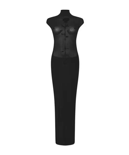 JEAN PAUL GAULTIER Midi Dress With Cut-out Waist
