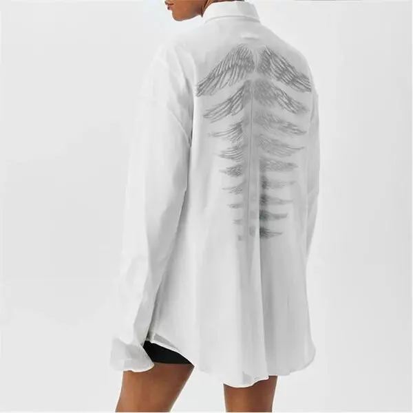 JEAN PAUL GAULTIER Long Sleeve Shirt Dress