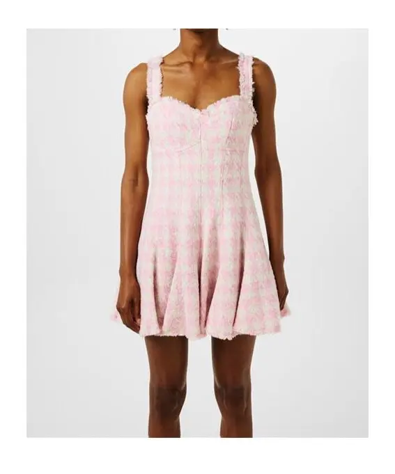 LoveShackFancy Plaid Mini Dress