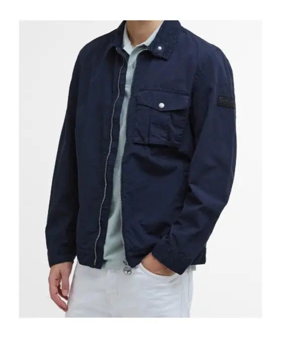 Barbour Tarnett" Jacket With Zip Closure And Lapel Collar