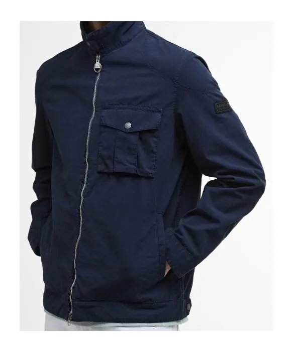 Barbour Tarnett" Jacket With Zip Closure And Lapel Collar