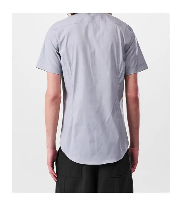 VIVIENNE WESTWOOD Cotton Classic Saturn Orb Short-sleeved Shirt - Blue