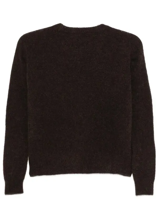 ROBERTO COLLINA Crew Neck Long Sleeve Sweater