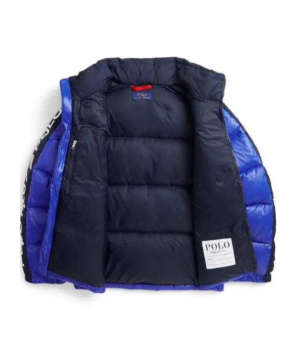 Polo Ralph Lauren Logo Hooded Down Jacket