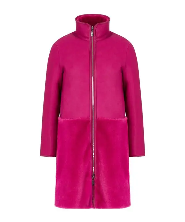 Emporio Armani Reversible Shearling Coat