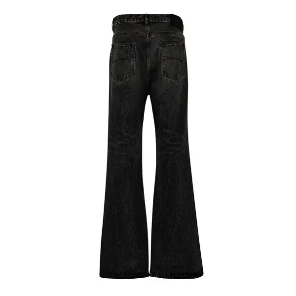 Balenciaga Flared Jeans In Washed
