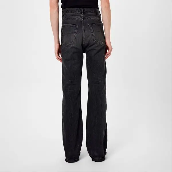 Balenciaga Flared Jeans In Washed