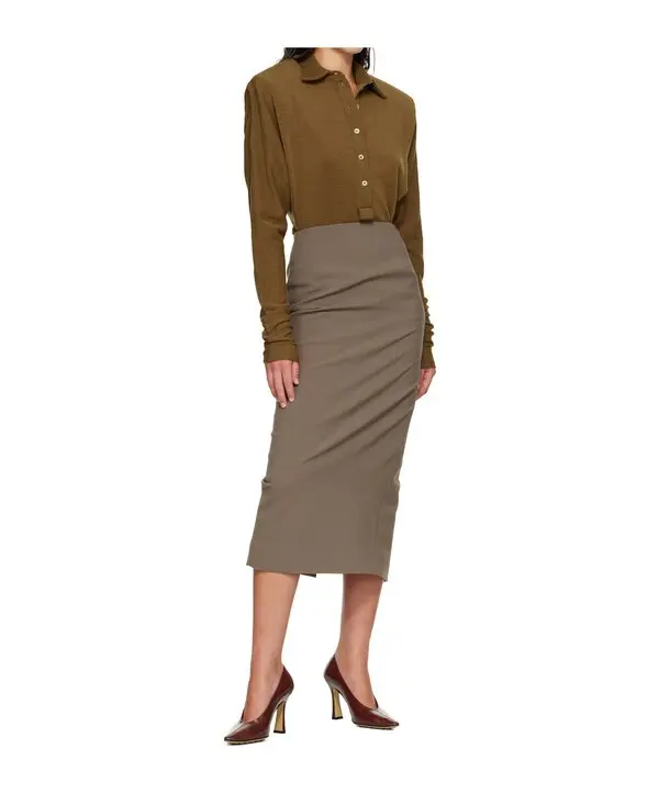MUGLER Pencil Skirt