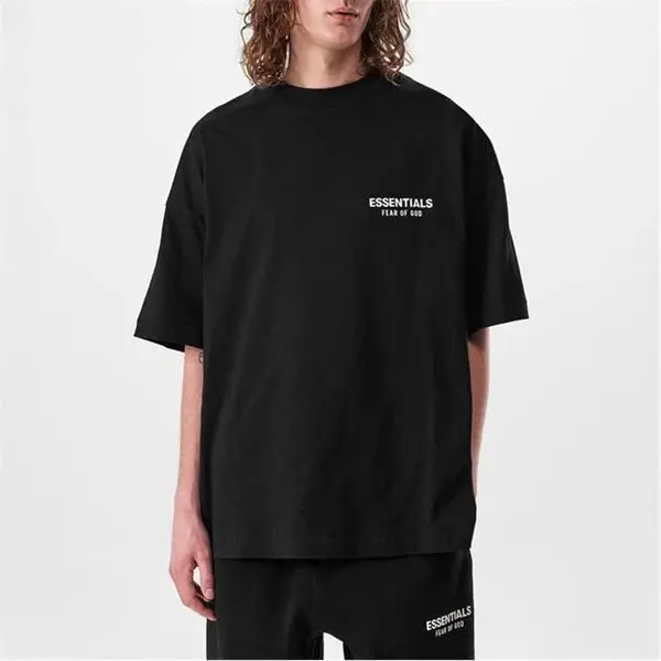 Fear Of God Round-neck Logo T-shirt