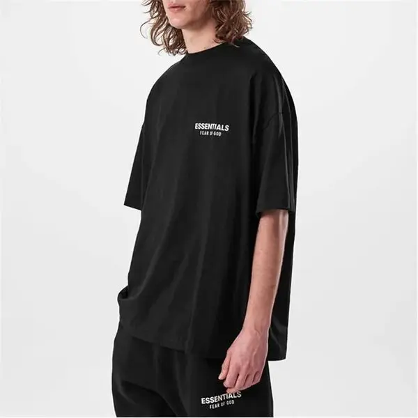 Fear Of God Round-neck Logo T-shirt