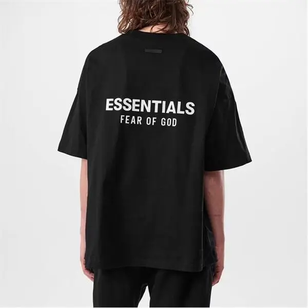 Fear Of God Round-neck Logo T-shirt