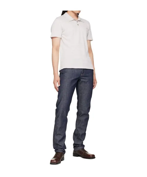 A.p.c. Gide Wool Polo Shirt - Blended Gray