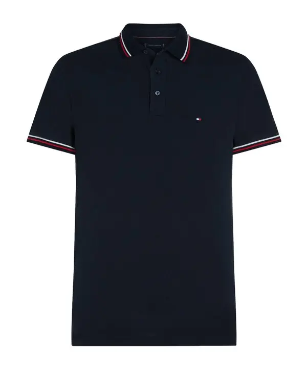 Tommy Hilfiger Logo Short Sleeve Polo Shirt