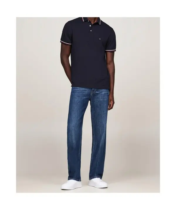 Tommy Hilfiger Logo Short Sleeve Polo Shirt