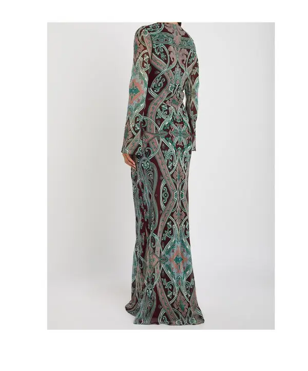 Veronica Beard Daciana Paisley-print Silk Maxi Dress