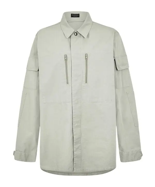 Balenciaga Military Long Sleeve Shirt