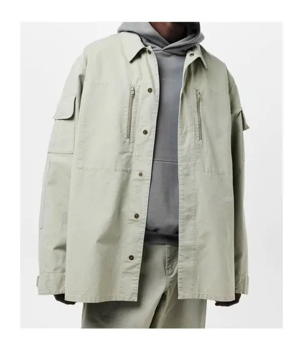 Balenciaga Military Long Sleeve Shirt