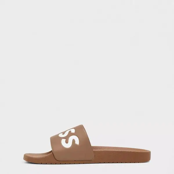 Hugo Boss Boss Comfy Slider Sandals With Logo Detail