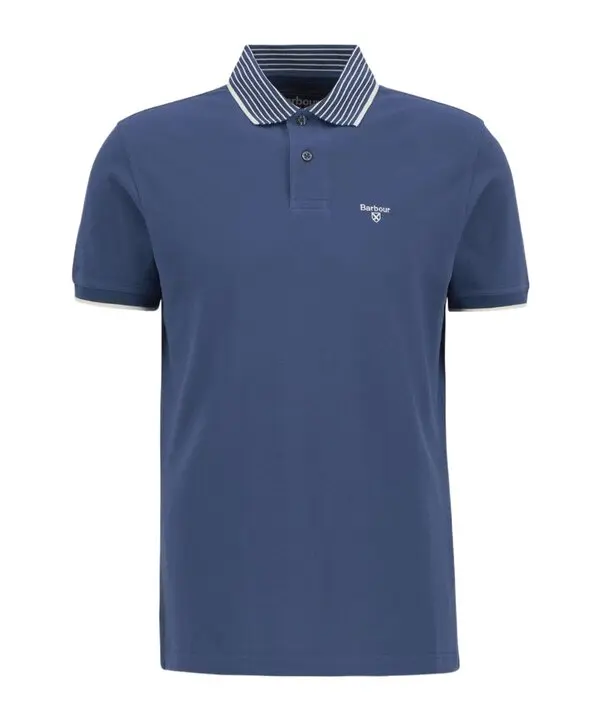 Barbour Short-sleeved Polo Shirt - Blue