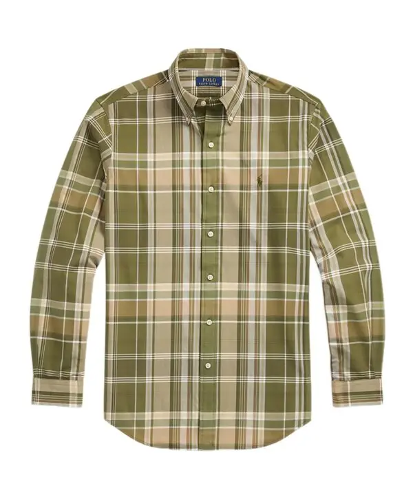 Polo Ralph Lauren Striped Silk Long-sleeve Shirt
