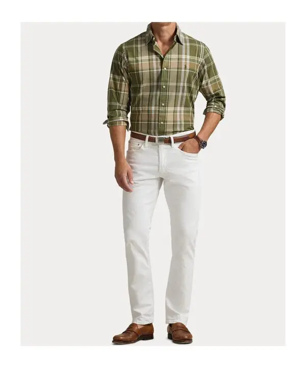 Polo Ralph Lauren Striped Silk Long-sleeve Shirt