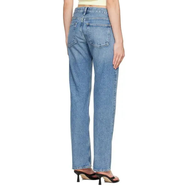 AGOLDE Non-stretch Slim-fit Jeans With Fading And Whiskering
