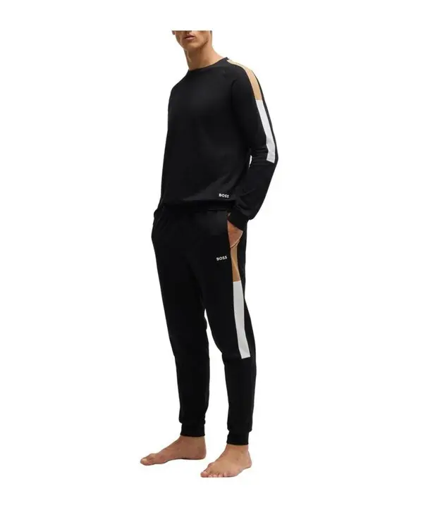 Hugo Boss Round Neck Long-sleeved Top