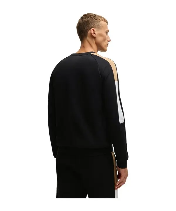 Hugo Boss Round Neck Long-sleeved Top