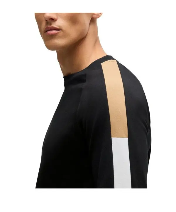Hugo Boss Round Neck Long-sleeved Top
