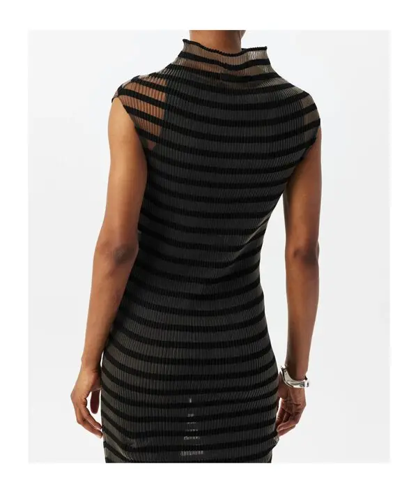 JEAN PAUL GAULTIER Mariniere Striped Maxi Dress