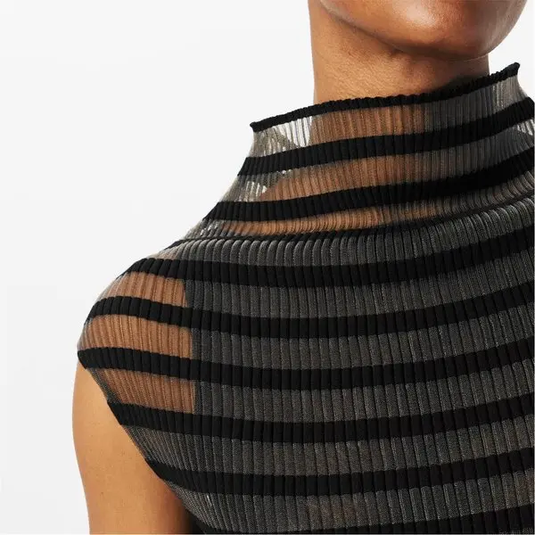 JEAN PAUL GAULTIER Mariniere Striped Maxi Dress