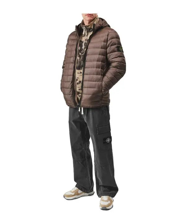 Stone Island Compass Badge Quilted Puffer Jacket