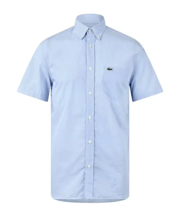 Lacoste Short Sleeve Plain Shirt