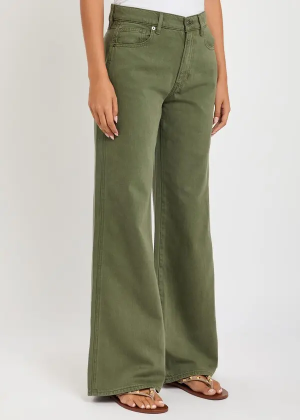 Veronica Beard Kasey Wide-leg Jeans