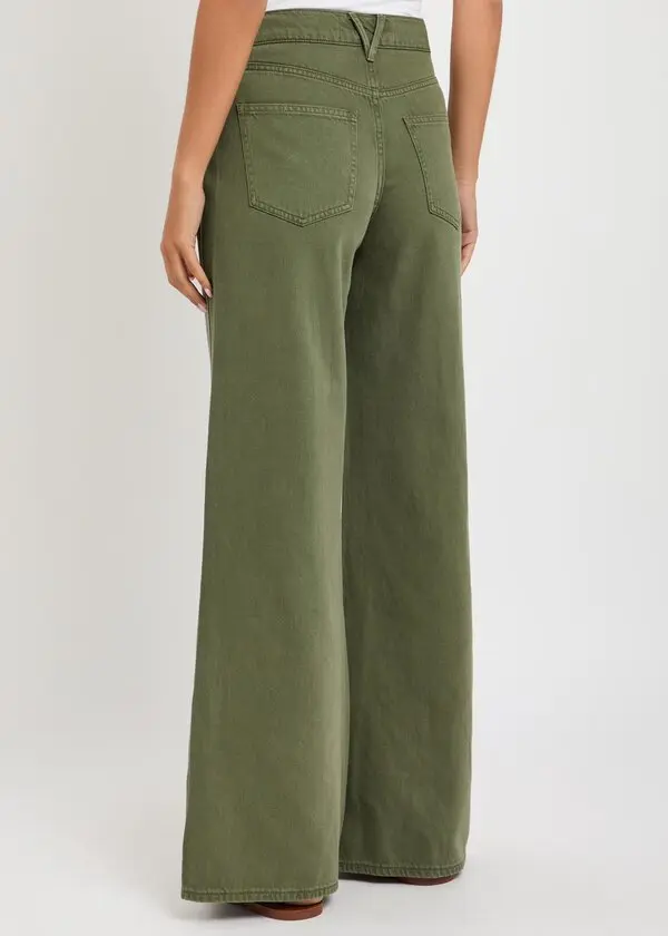 Veronica Beard Kasey Wide-leg Jeans