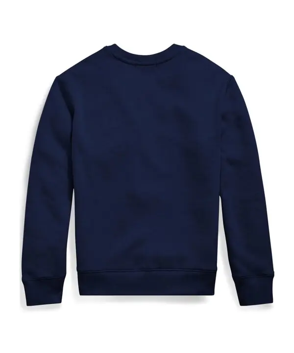 Polo Ralph Lauren Crew Neck Long Sleeve Sweatshirt With Embroidered Pony - Black