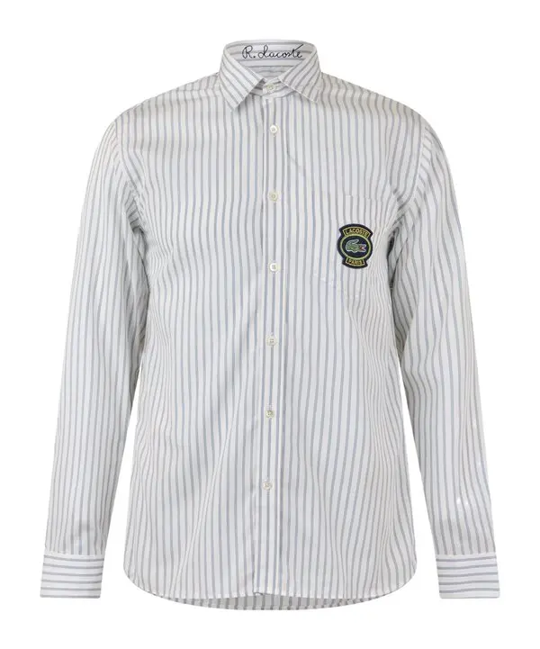 Lacoste Striped Button-down Shirt