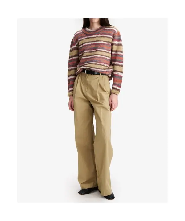 A.p.c. Gabby Striped Knit Sweater