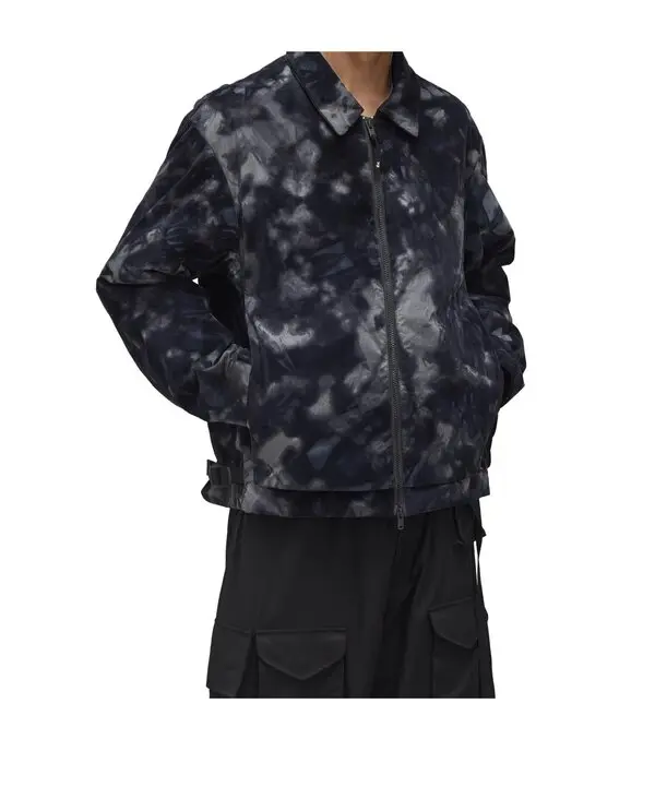 Y3 Printed Camouflage Short Down Jacket