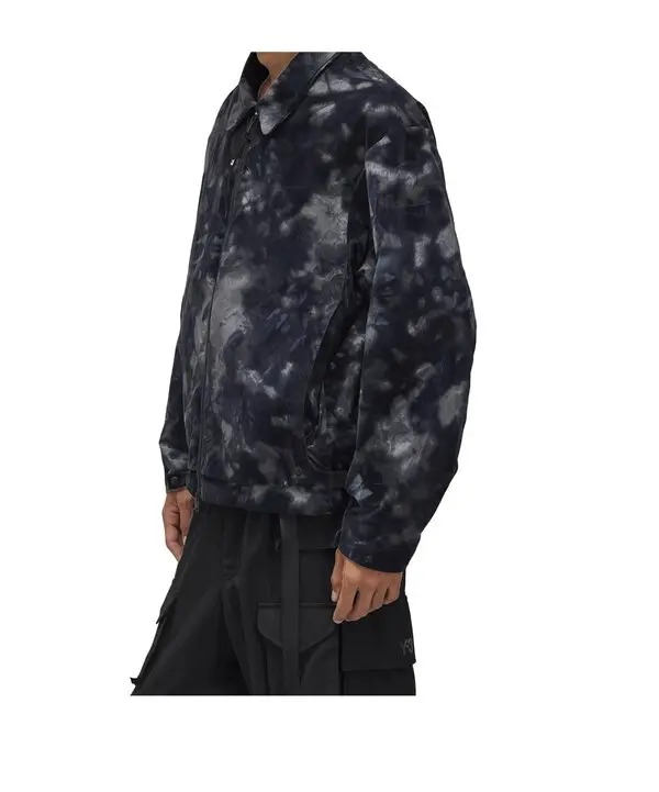 Y3 Printed Camouflage Short Down Jacket
