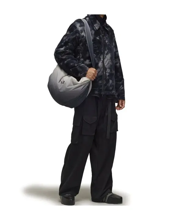 Y3 Printed Camouflage Short Down Jacket