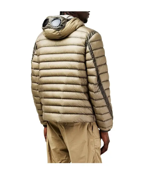 C.P. COMPANY Quilted Down Goggle Jacket