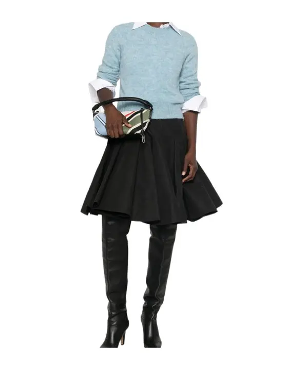 Dries Van Noten Crew Neck Raglan Sweater