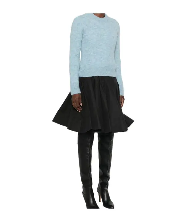 Dries Van Noten Crew Neck Raglan Sweater