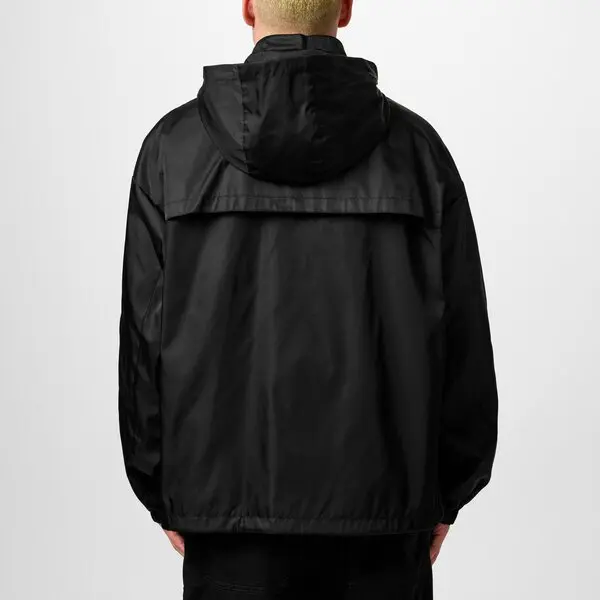 Off-White Hooded Windproof Jacket