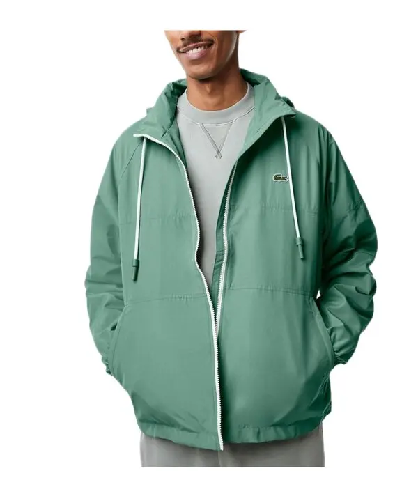 Lacoste Detachable Hood Water-repellent Jacket