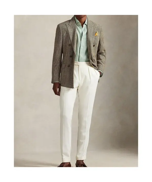 Polo Ralph Lauren Custom Fit Mallet-print Linen Shirt