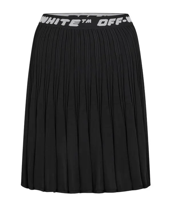 Off-White Simple Short Skirt